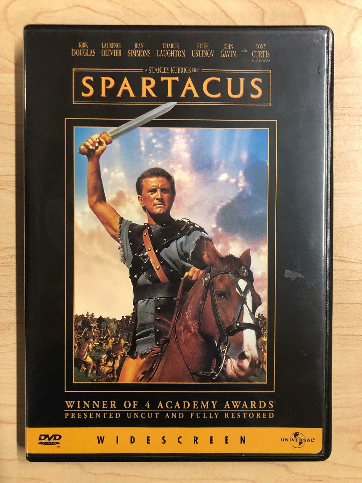 Spartacus (DVD, Widescreen, 1960) - H0919 – DVDs4Me