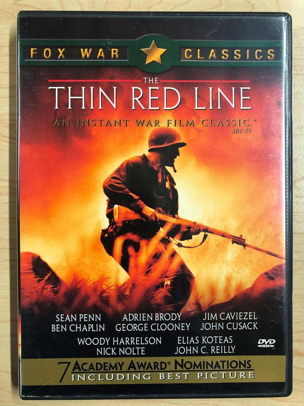 The Thin Red Line (DVD, 1998, Fox War Classics) - L01 – DVDs4Me