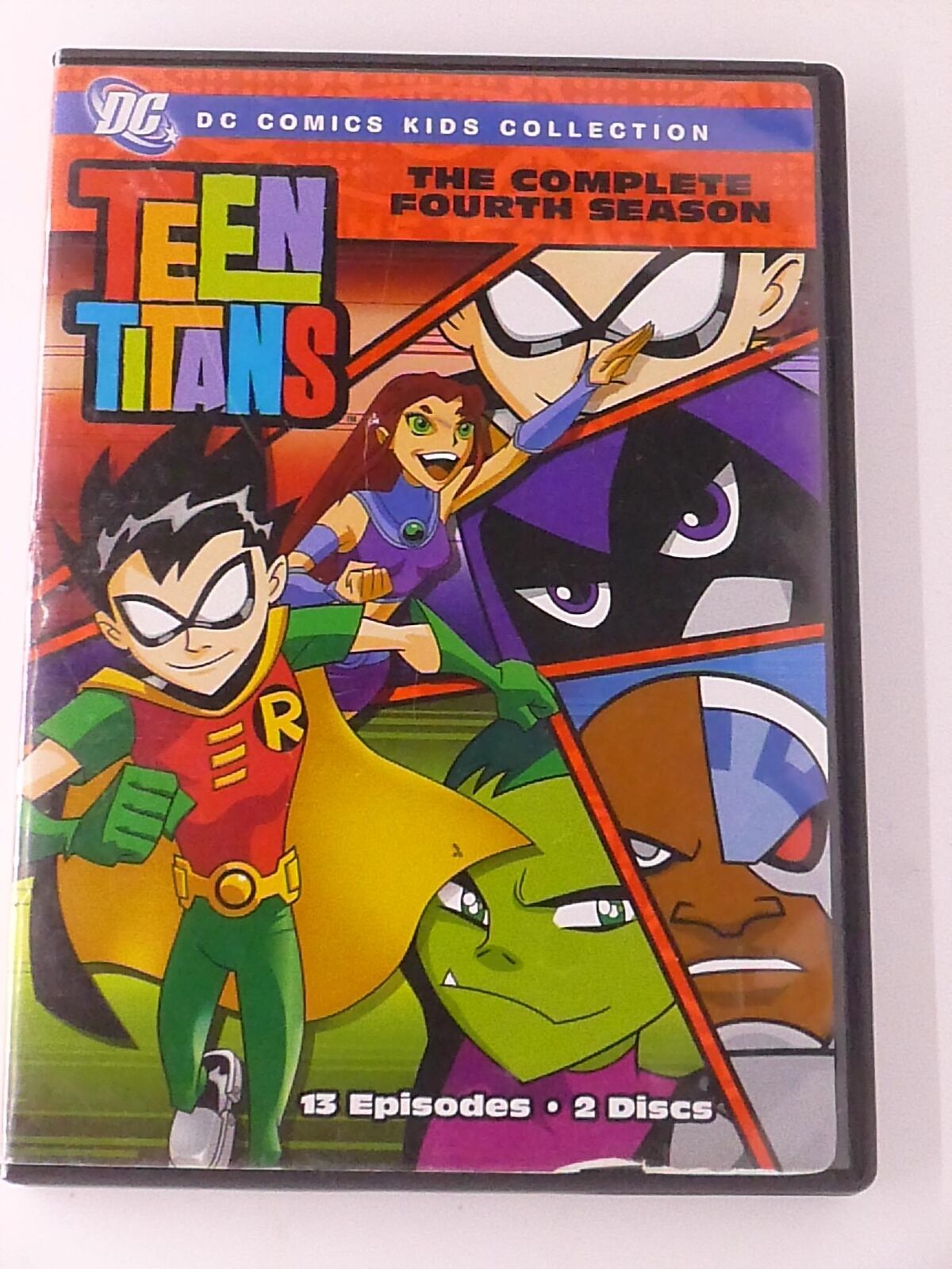 Teen Titans - The Compoete Fourth Season (DVD, DC Comics, 2005) - K042 ...