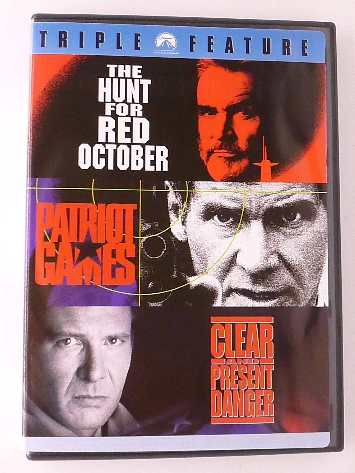 The Hunt for Red October, Patriot Games, Clear and Prese.. (DVD, 3-fil ...