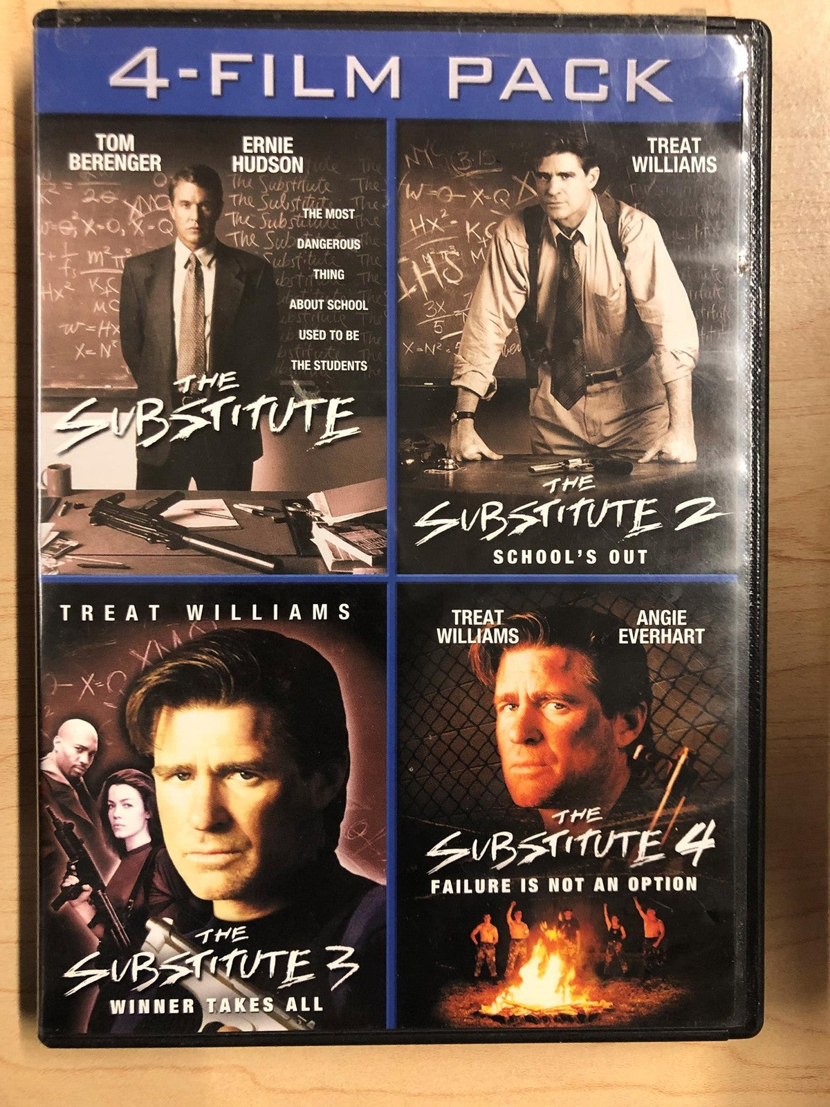 The Substitute 1, 2, 3, 4 (DVD, 4-film) - L01 – DVDs4Me