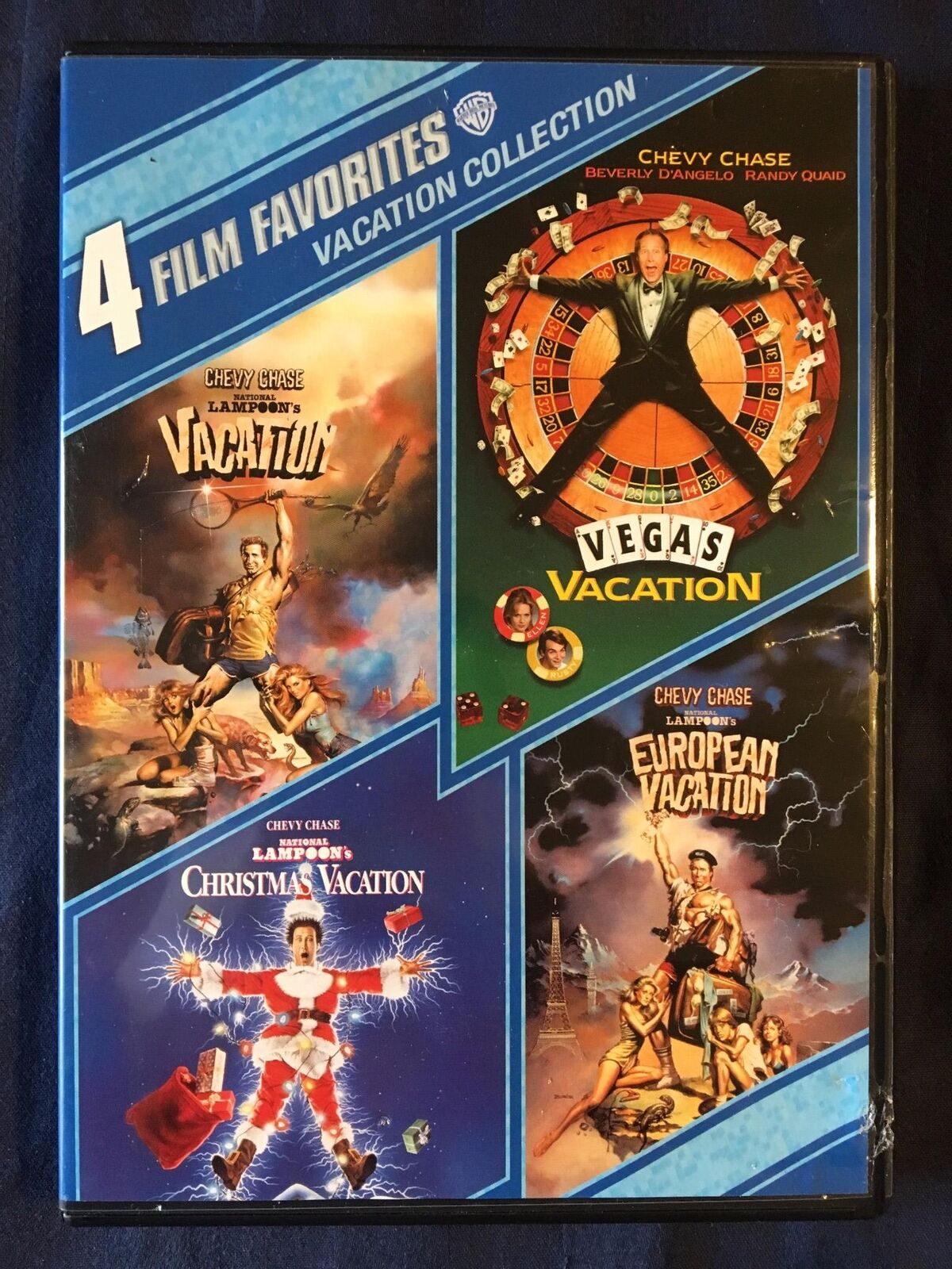 National Lampoons - Vacation, Christmas, European, Vegas (DVD, 4-film ...