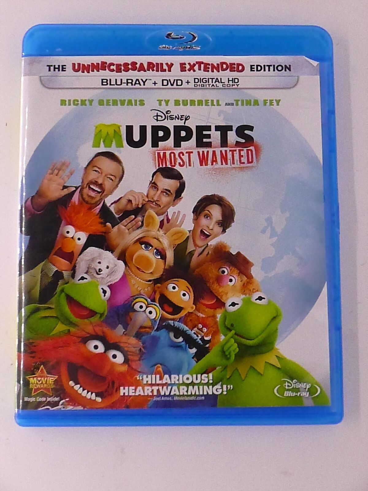 Muppets Most Wanted (Blu-ray, Disney, DVD, Extended Edition, 2014 ...