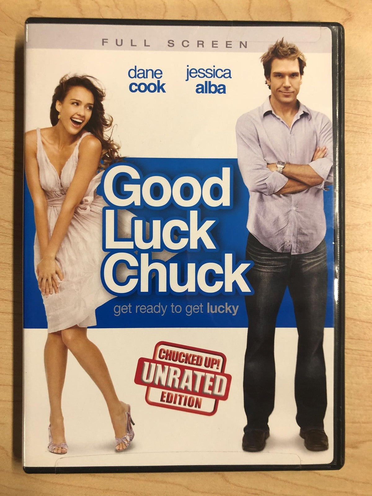 Good Luck Chuck (DVD, 2007, Unrated, Full Screen) - L01 – DVDs4Me