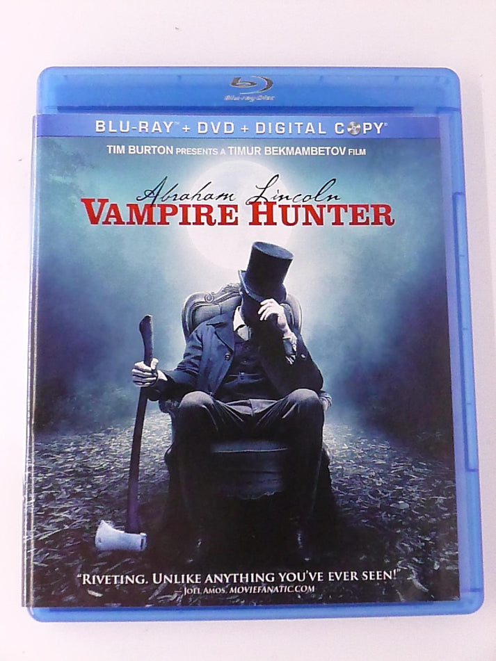 Abraham Lincoln Vampire Hunter (Blu-ray, DVD, 2012) - K10 – DVDs4Me