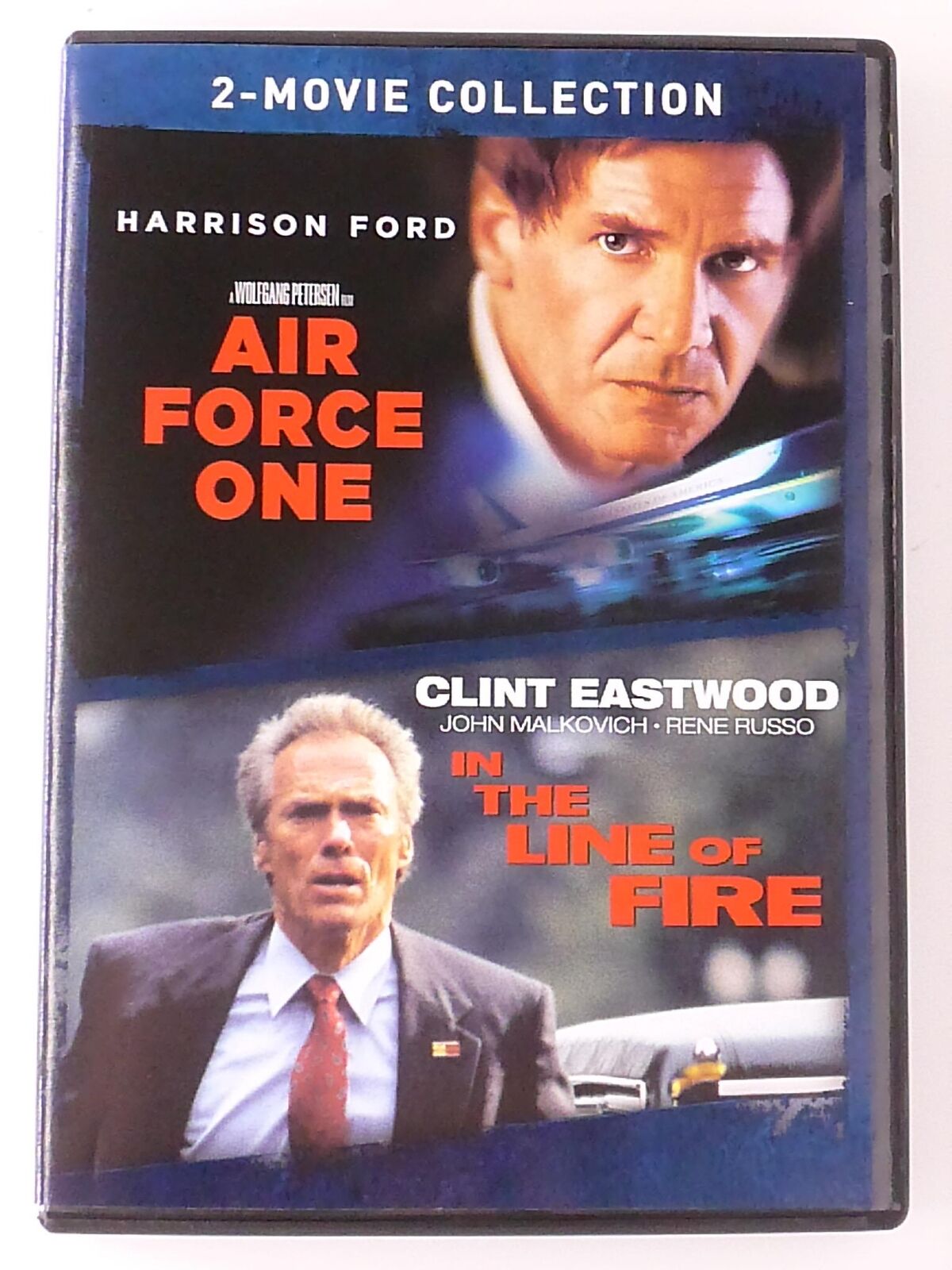 Air Force One - In the Line of Fire (DVD, double feature) - K0218 – DVDs4Me
