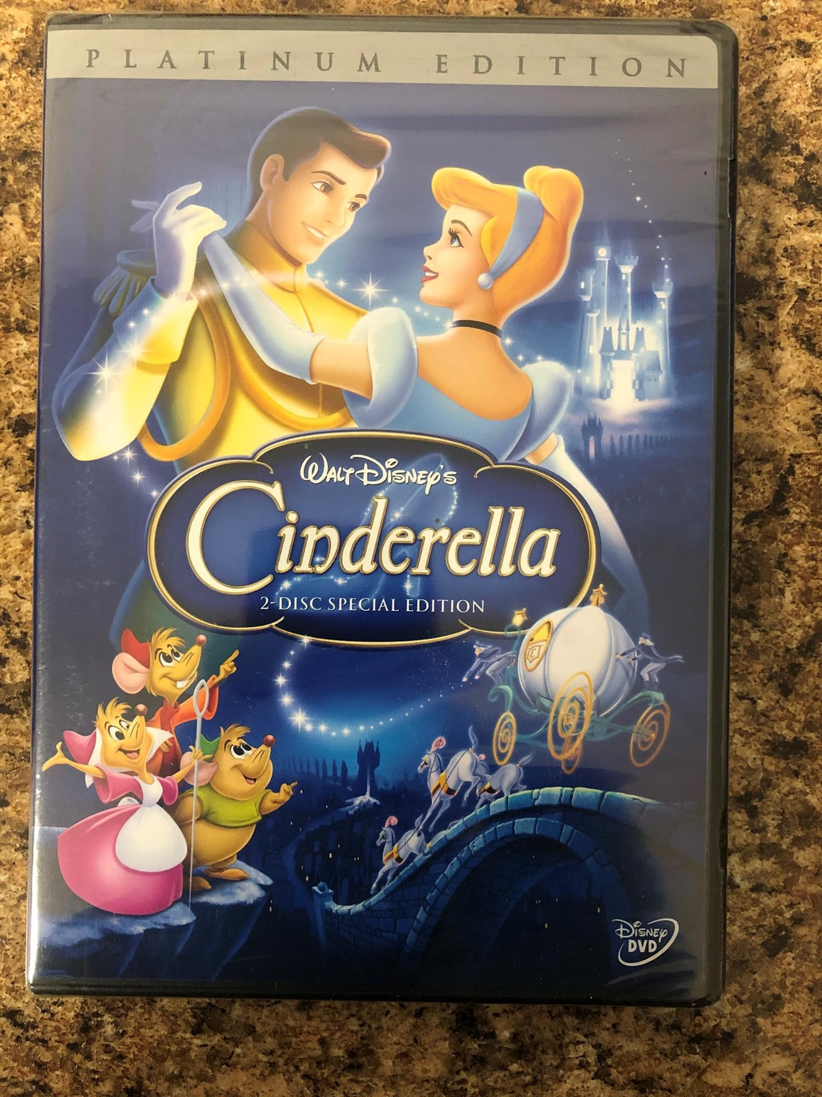 Cinderella (DVD, 1950, 2-Disc Platinum Edition, Disney) - NEW25 – DVDs4Me