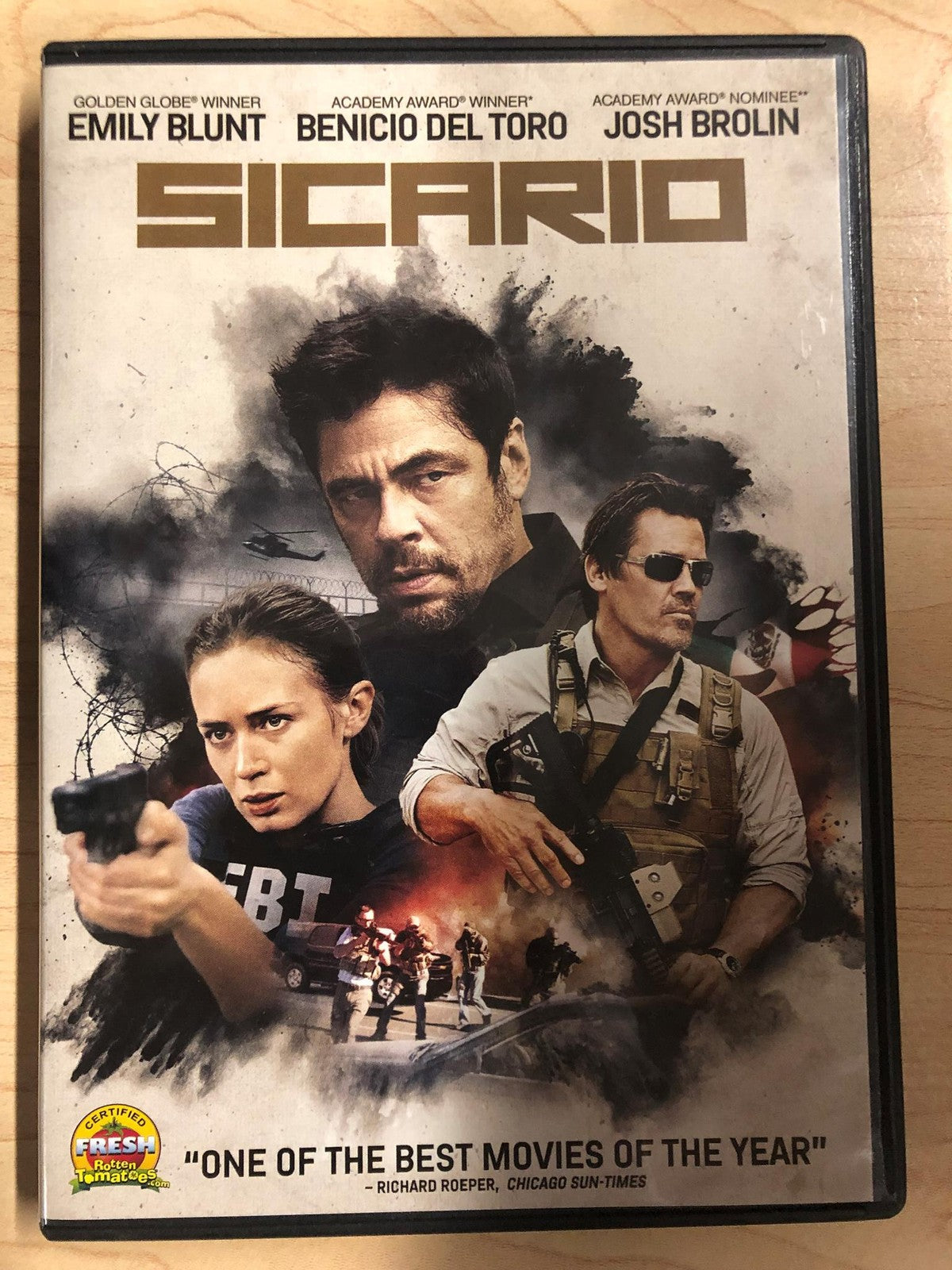 Sicario (DVD, 2015) - L01 – DVDs4Me