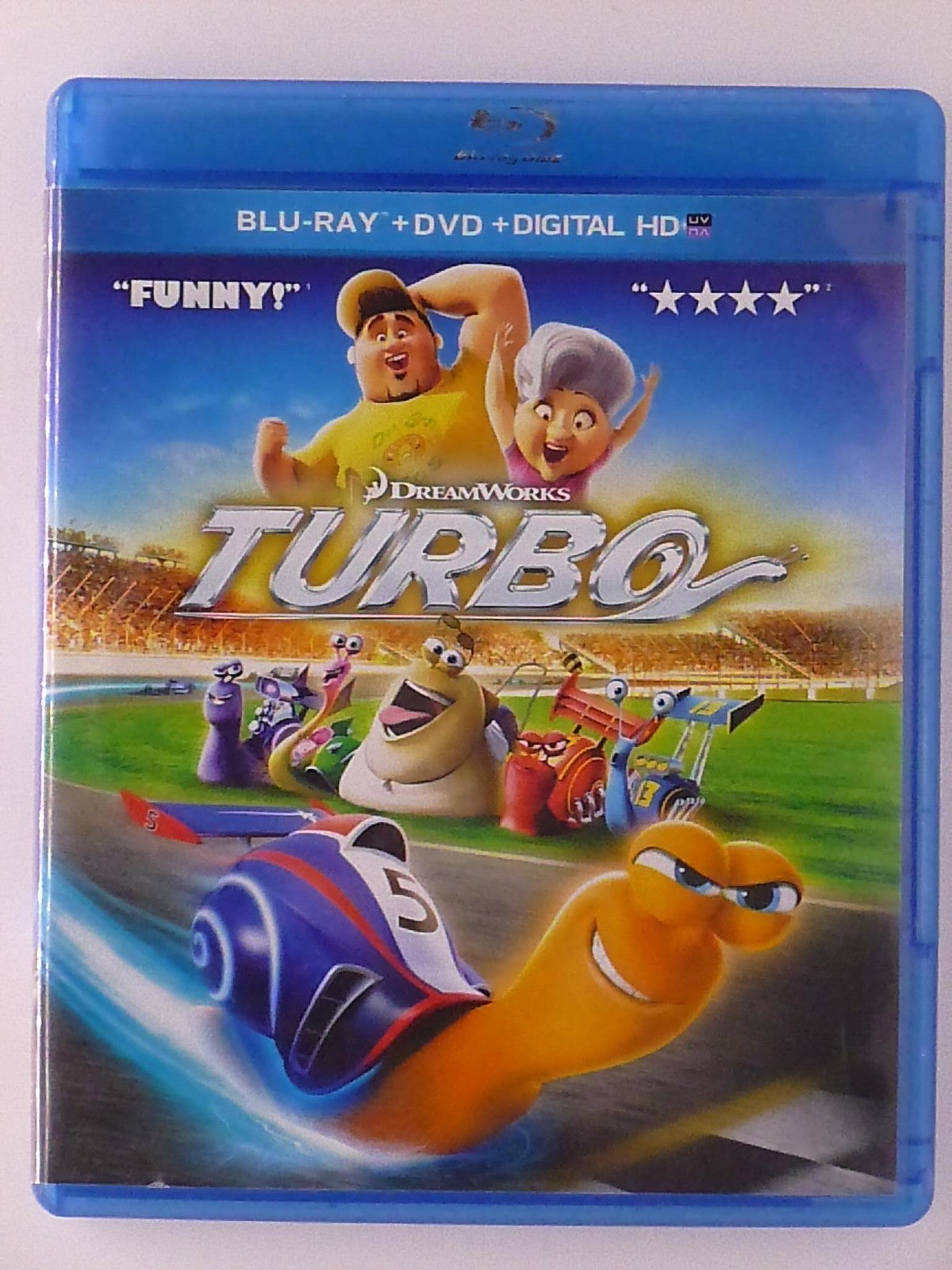 Turbo (Blu-ray, DVD, 2013) - L01 – DVDs4Me
