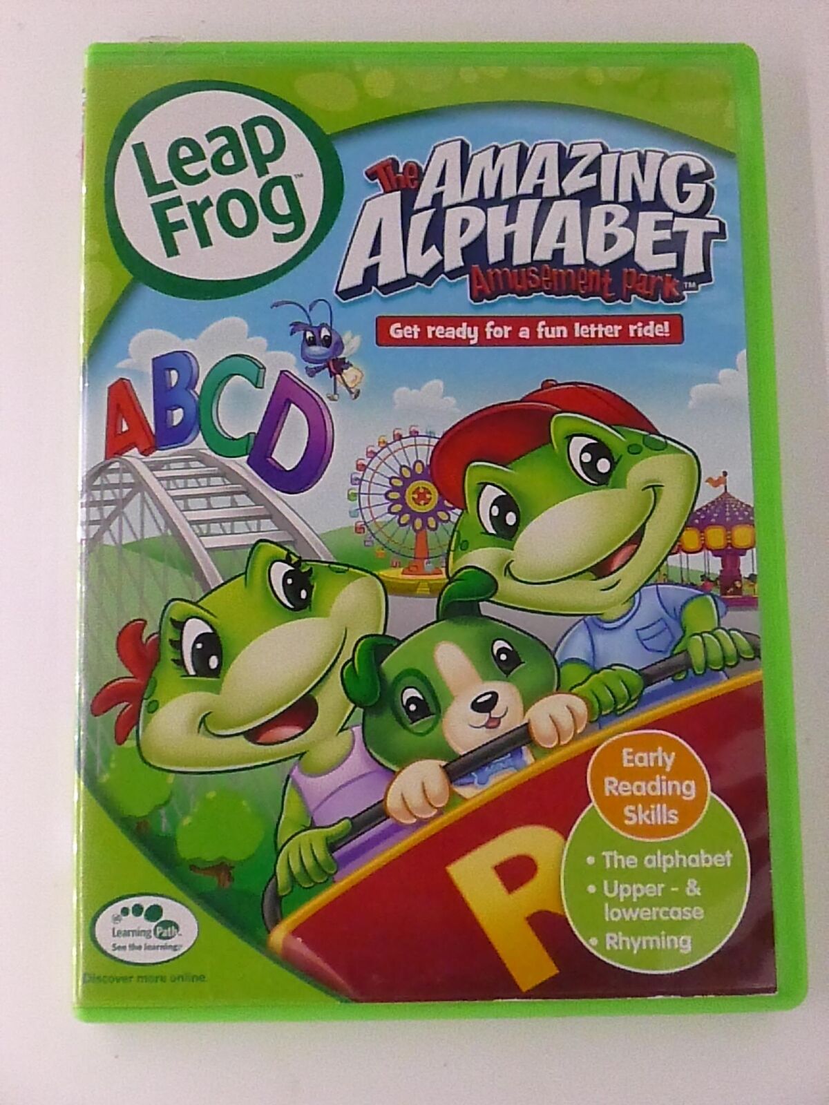 Leap Frog - The Amazing Alphabet Amusement Park (DVD) - K5 – DVDs4Me