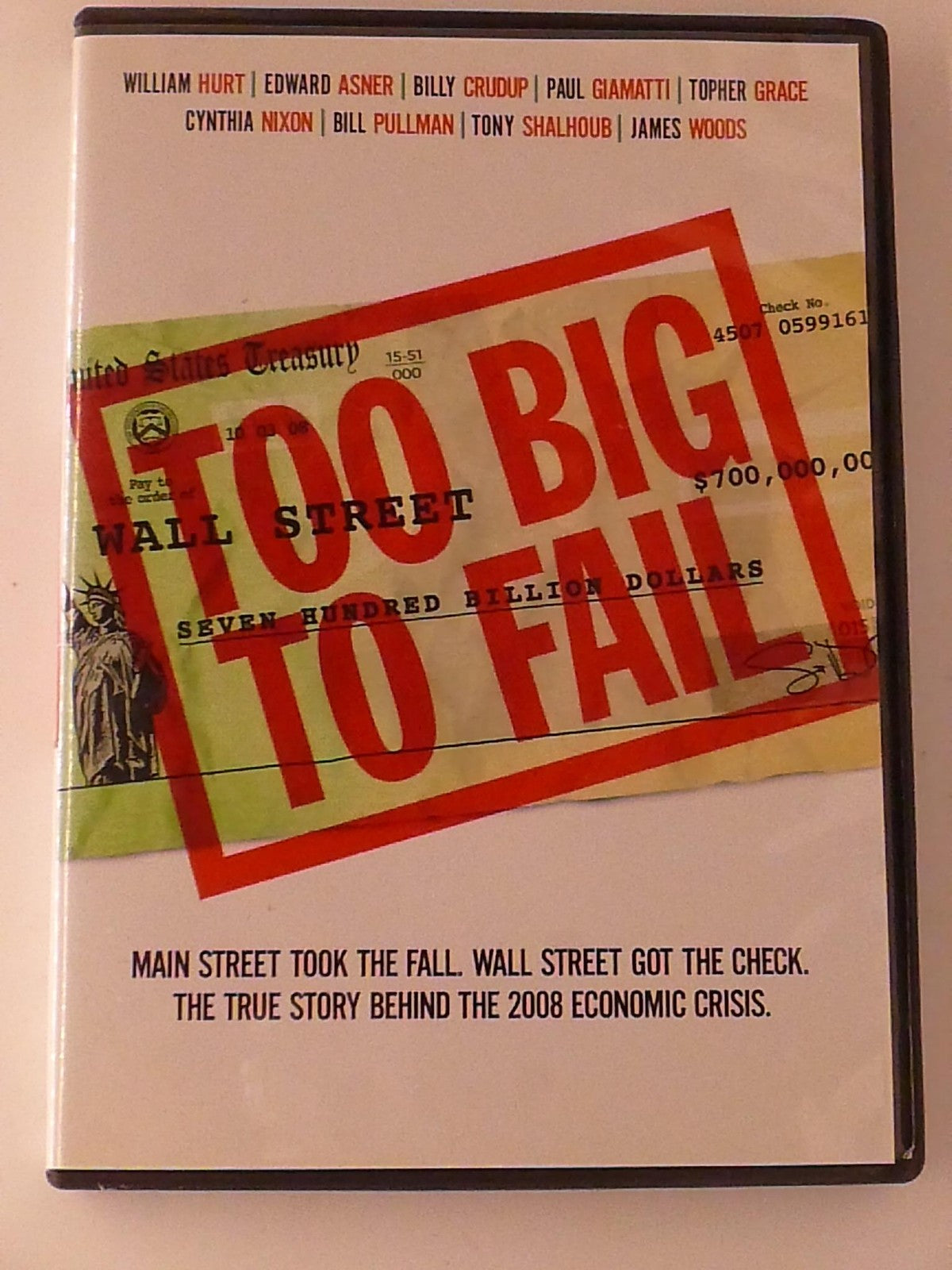 Too Big to Fail (DVD, 2011) - K9 – DVDs4Me
