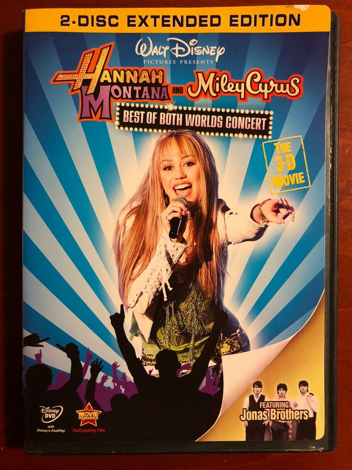 Hannah Montana and Miley Cyrus Best of Both Worlds Concert (DVD, Disne ...