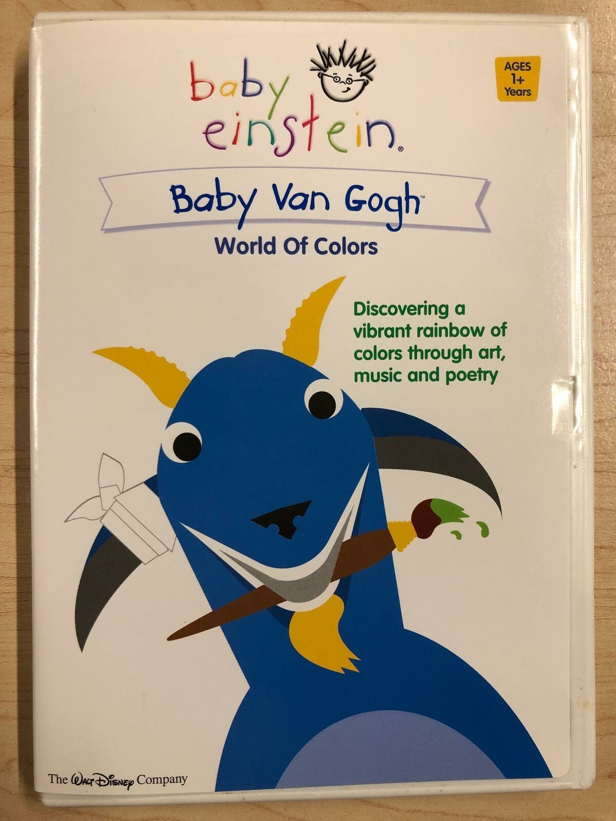 Baby Einstein - Baby Van Gogh - World of Colors (DVD, Disney) - H0110 ...