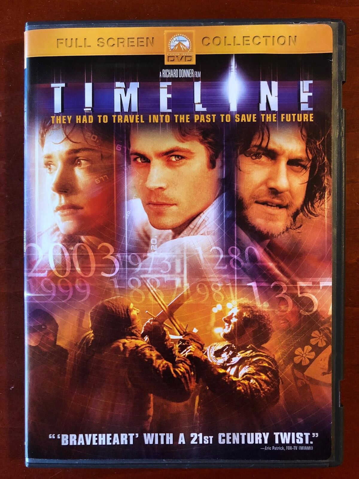 Timeline (DVD, 2003, Full Frame) - K7 – DVDs4Me